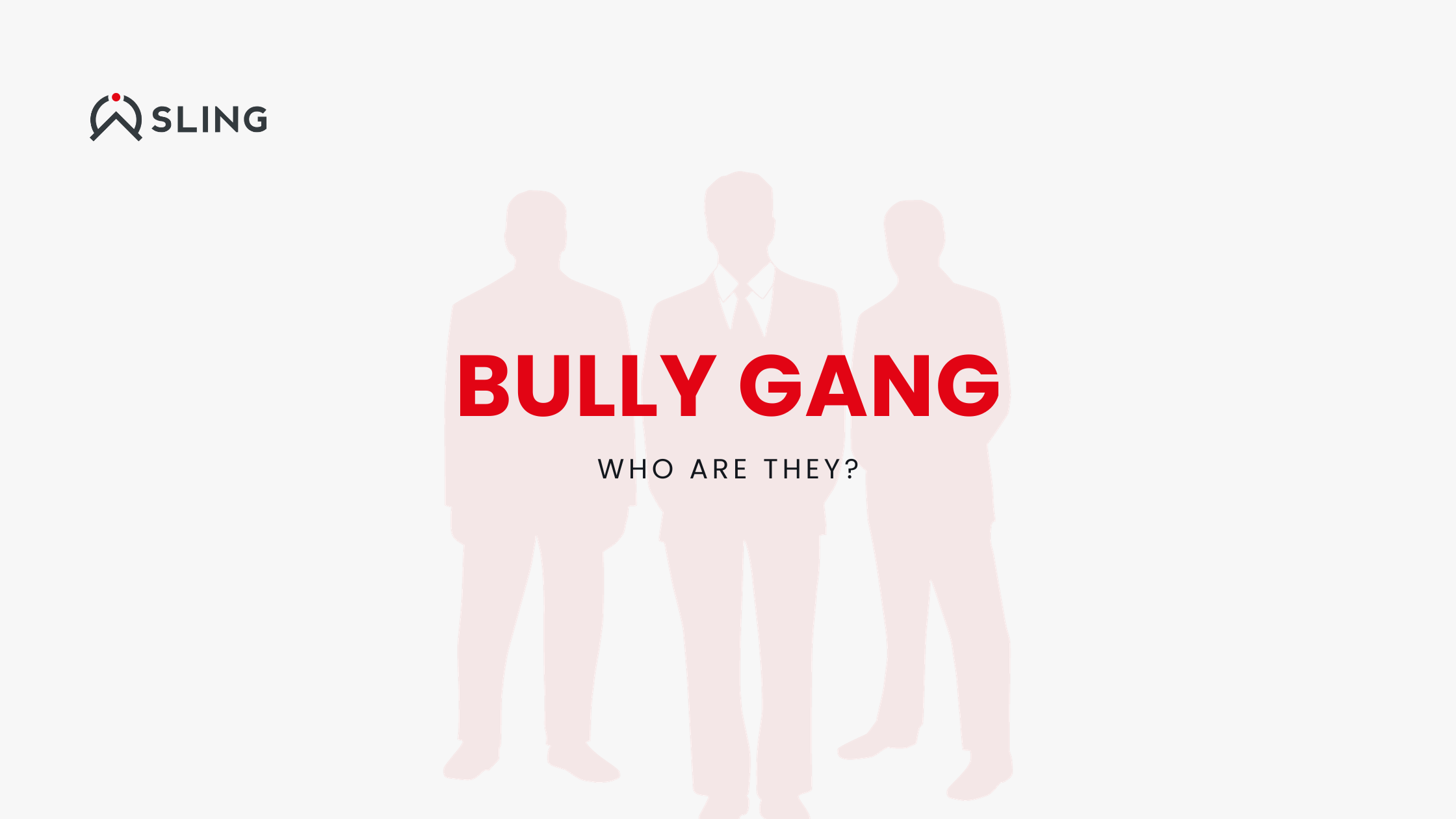 Bully Gang and Cybersecurity - Sling Score